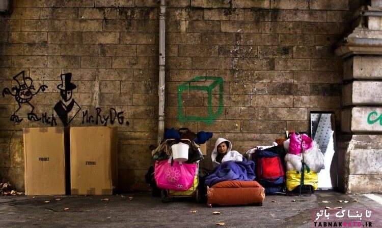 الان مد شده سایتهای خبری عکسهایی از وجود فقر در کشورهای غربی کار میکنند